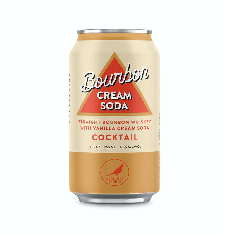PRESALE Bourbon Cream Soda 4-pack – Cardinal Spirits
